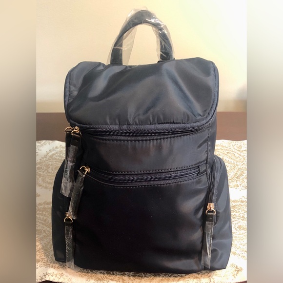 kate & alex cuffaro | Bags | Kate Alex Cuffaro Navy Nylon New Medium ...
